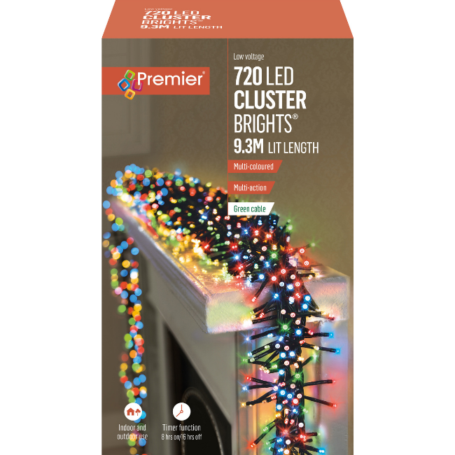 Premier 720 LED Clusterbrights (Multi-Coloured) | incube Lighting